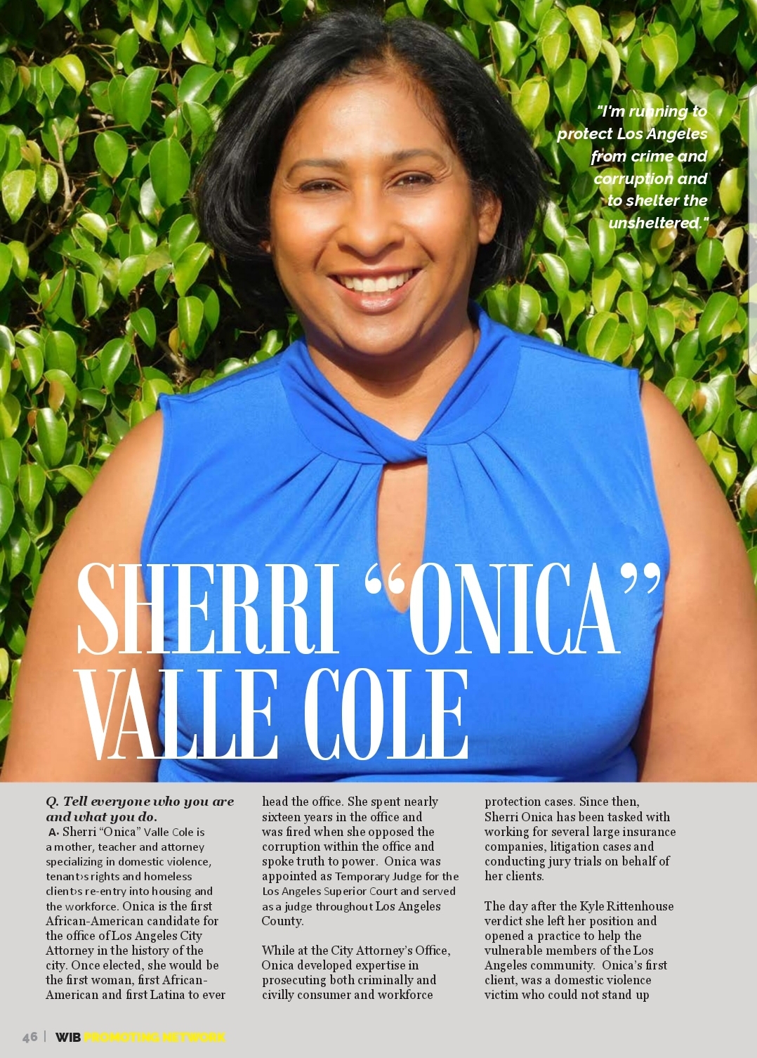 Sherri “Onica” Valle Cole – Cece In The City